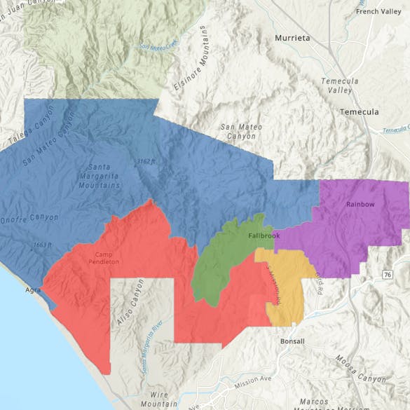 Fallbrook Union High | DRAFT MAPS